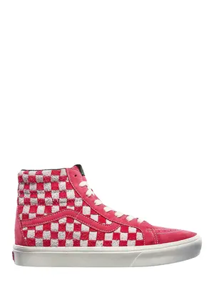 VANS Vans SK8-Hi Reissue LX Comfycush Hairy Suede Sneaker Red