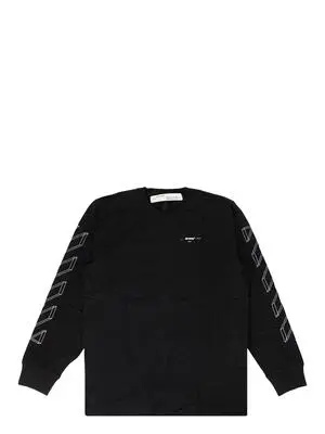 Off-White 3d Line Long-sleeve T-shirt - Black