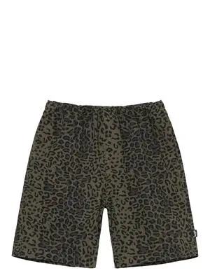 StÜssy Leopard Beach Short - Green