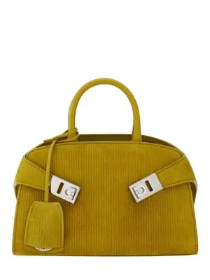 FERRAGAMO Hug Handbag - Yellow