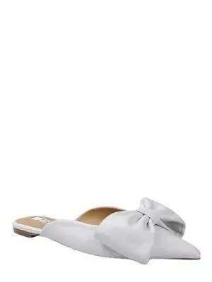 ZIGI Mane Bow Mule - White