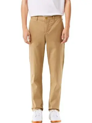 Lacoste Slim Fit Stretch Cotton Chinos - Cb8 Lion
