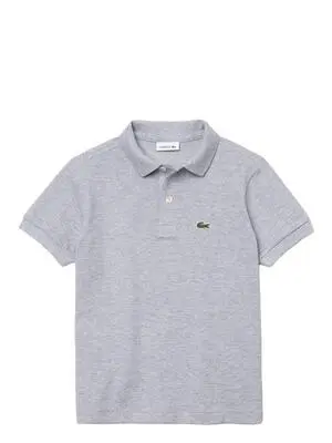 Lacoste Classic Cotton Piqué Polo Silver Grey Chine