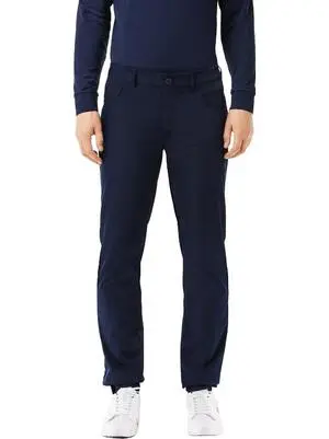 Lacoste Slim Fit Performance Golf Pants - Marine