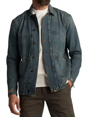ROAN 1955 Duncan Denim Chore Jacket - True Blue Vintage