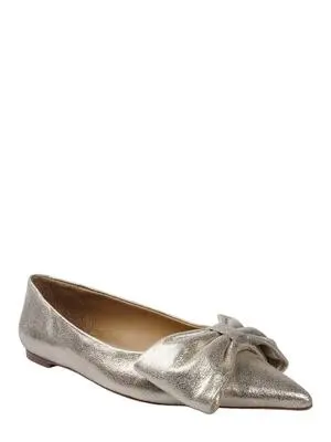 ZIGI Manelik Pointed Toe Flat - Gold