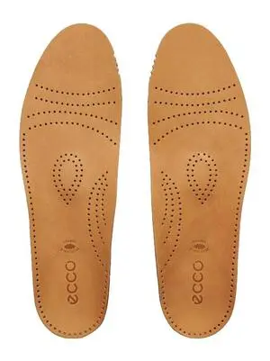 Ecco Support Premium Leather Insole - Lion