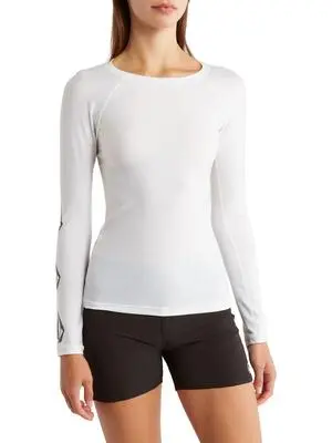 Volcom Volcom Simply Core Long Sleeve Rashguard Wht