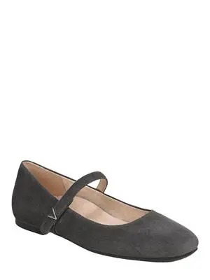 Vionic Alameda Mary Jane Flat Graphite Grey