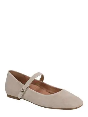 Vionic Alameda Mary Jane Flat Lucid Beige