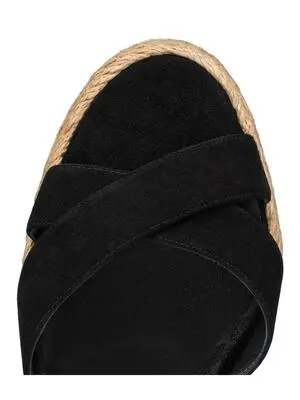 CHRISTIAN LOUBOUTIN 70mm Calakala Espadrille Sandals - Black