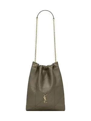 Saint Laurent Jamie 4.3 Pouchon Shoulder Bag - Light Musk Lambskin/gold