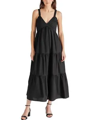 Steve Madden Eliora Poplin Dress - Black