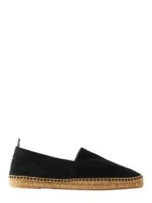 CastaÑer Pablo Suede Espadrilles - Black