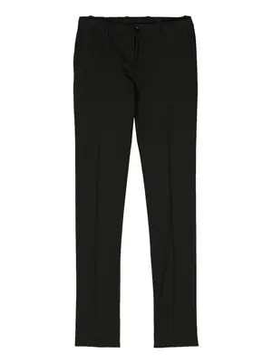 Incotex Internal-drawstring Tailored Trousers - Black