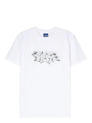 AWAKE NY Logo-print Cotton T-shirt - White