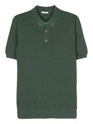 Boglioli Piqué Cotton Polo Shirt - Green