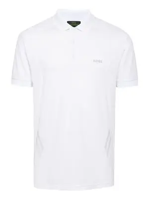 BOSS Piraq Active 1 Polo Shirt - White