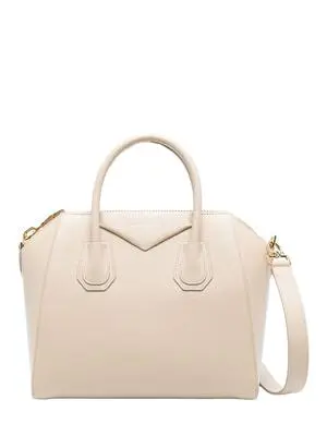 Givenchy Small Antigona Leather Bag Neutrals