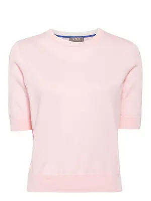 N.peal Fine-knit T-shirt - Pink