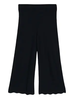 N.peal Wave Stitch Trousers - Blue