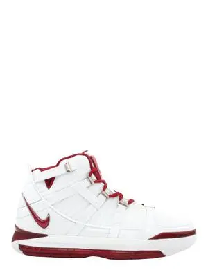 Nike Lebron 3 China Sneakers - White/varsity Crimson/chrome