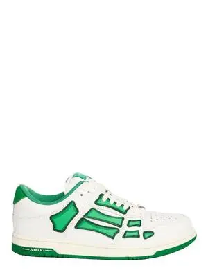 Amiri Skel Low Top Sneakers White/green