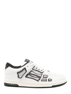 Amiri Skel Low Top Sneakers White/black