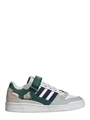 Adidas Forum Low Disney Dumbo Sneakers - Collegiate Green/collegiate Navy Blue/grey Two