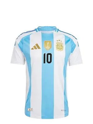 Adidas Argentina 2024 Home Authentic Messi Jersey - White/blue Burst