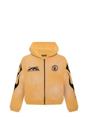 HELLSTAR Sports Zip-Up Sweatshirt Yellow