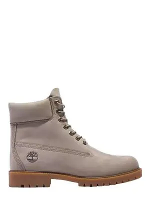 Timberland Heritage 6-inch Waterproof Boots - Light Taupe Nubuck