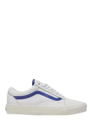 VANS Old Skool Leatherin Sneakers - White/blue