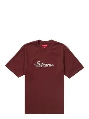 Supreme Contact Short Sleeve Top Brown