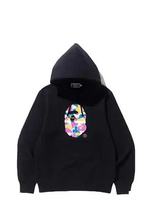 A BATHING APE X Anti Social Club La Exclusive City Camo Pullover Hoodie - Black