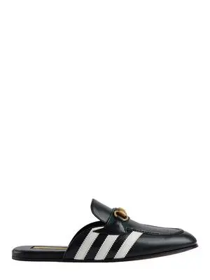 Gucci X Adidas Horsebit Slippers - Black
