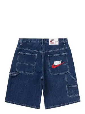 Supreme Nike Denim Shorts - Indigo