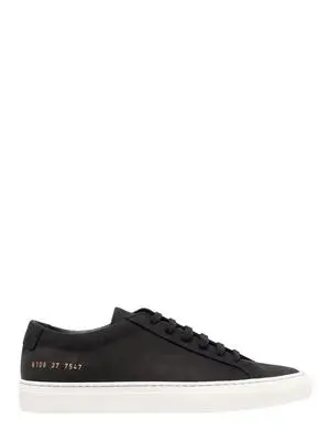 COMMON PROJECTS Original Achilles Low Nubuck Sneakers - Black/white