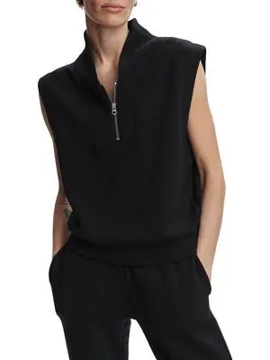 Varley Varley Loretta Sleeveless Half-Zip Black