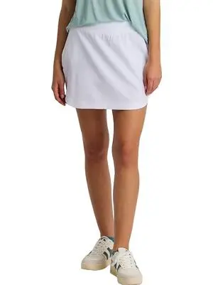 FREE FLY Free Fly Active Breeze UPF 50+ Skort Bright White