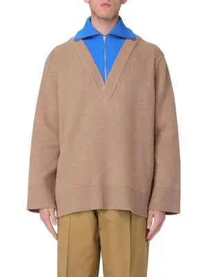 JIL SANDER V-neck Knit Sweater - Multicolor