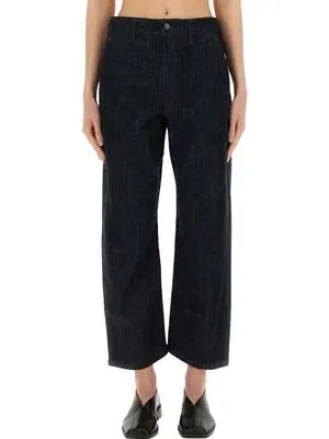 LEMAIRE Straight Fit Twisted Jeans Blue