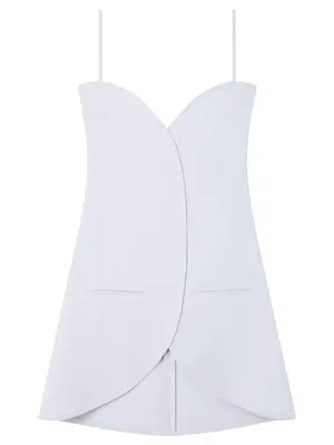 COURREGES Ellipse Mini Dress - Blue