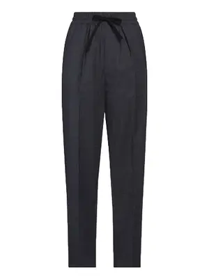 MARANT ETOILE Tartan Wool Blend Pants - Blue