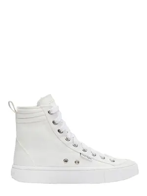 COURREGES Panelled Canvas Sneakers - White