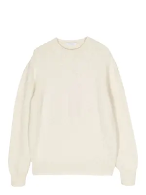 CRUCIANI Crew-neck Jumper - White