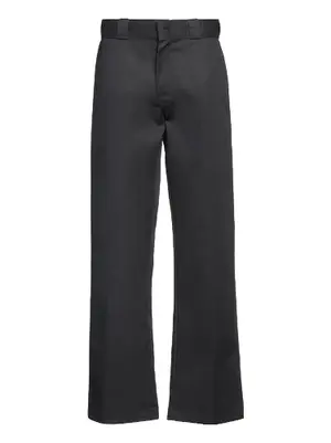 Dickies Man Pants Dark Brown Size 28w-30l Polyester, Cotton Black
