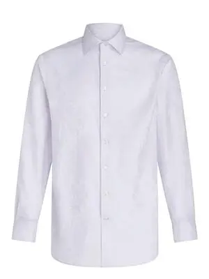 Etro Jacquard Cotton Shirt - White