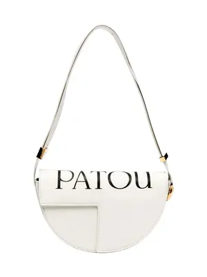 Patou Le Logo Shoulder Bag - White