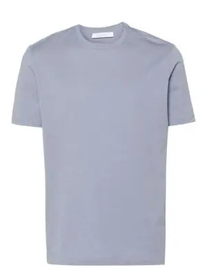 CRUCIANI Cotton-blend T-shirt - Blue
